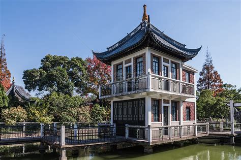上海桂林公园建筑高清图片下载 正版图片500758008 摄图网