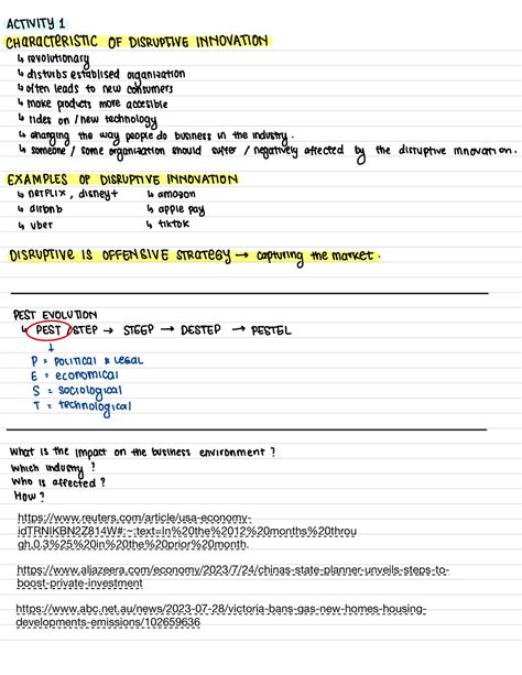 Class Summary Lecture Notes For Business Reutersarticleusa