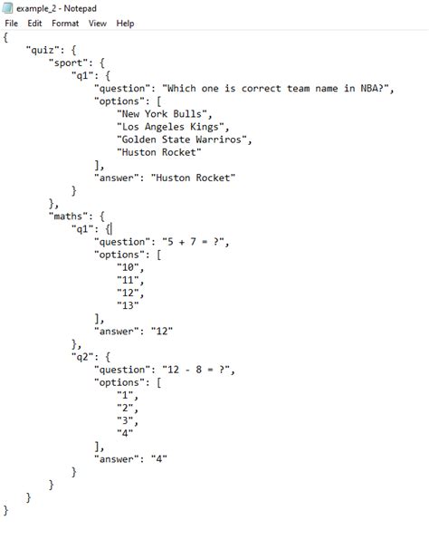 Java When Given Json File Names As Input Orgjsonjsonexception A