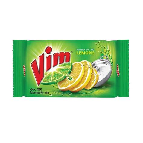 Vim Dishwashing Lemon Bar 125 Gm