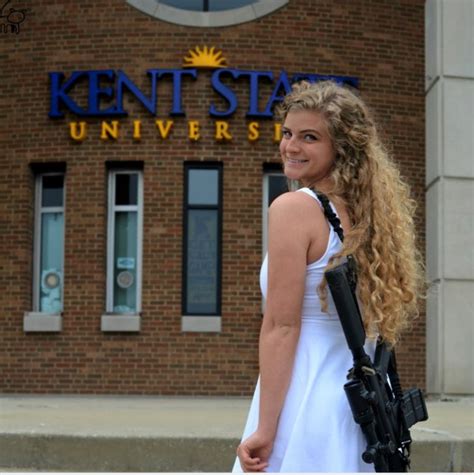 Come And Take It Kent State Grad Poses With Ar 15 On Campus Kent