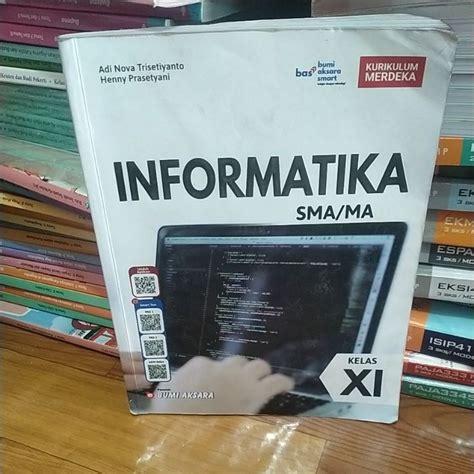 Jual Buku Informatika Kelas XI SMA MA Kurikulum Merdeka Shopee Indonesia