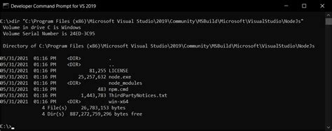 Why Can T Visual Studio Find The Node Js Runtime Installed By The Visual Studio Installer