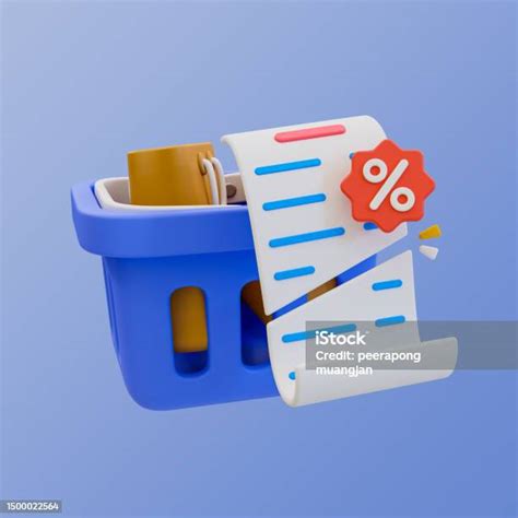 3d 최소한의 온라인 쇼핑 개념입니다 큰 판매 최고의 제안 특별 할인 혜택 청구서 및 백분율 태그가 있는 장바구니 3d 그림입니다 0명에 대한 스톡 사진 및 기타 이미지