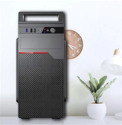 Oem 사용자 정의 브랜드 마이크로 Atx Itx Atxs 중반 타워 핸들 조용한 데스크탑 큐브 Pc의 컴퓨터 케이스 수