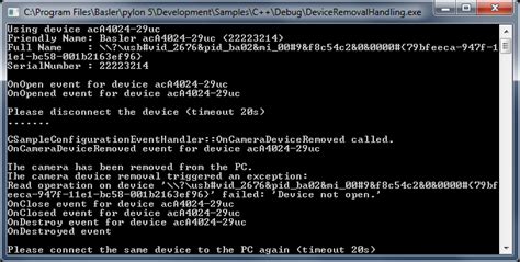 Pylon Sdk Samples Manual Basler Product Documentation