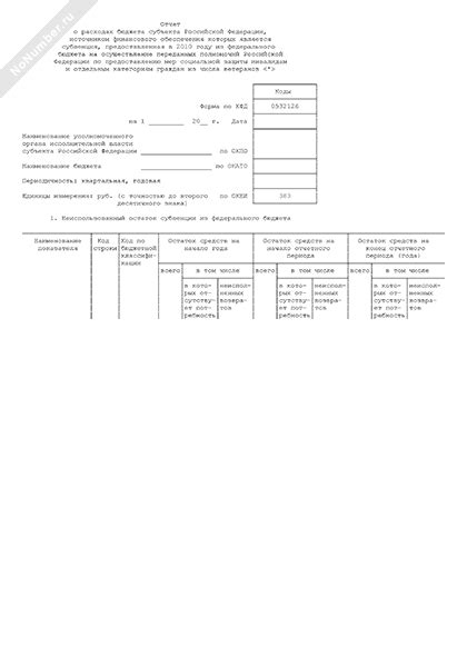 Отчет о расходах бюджета субъекта Российской Федерации источником финансового обеспечения