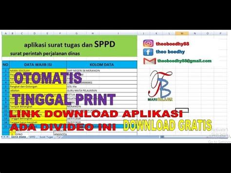 Cara Membuat Surat Tugas Di Excel Delinewstv
