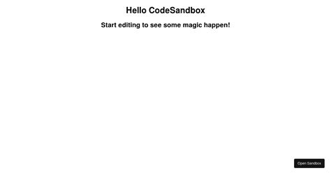 emotion issue template forked codesandbox