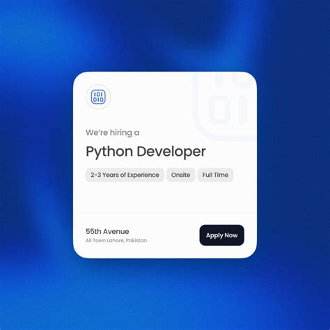 Wearehiring Pythondeveloper Graphicdesinger Careeropportunity
