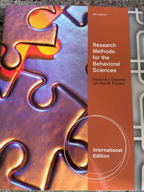 Research Methods For The Behavioral Sciences Hobbies And Toys Books And Magazines Textbooks On