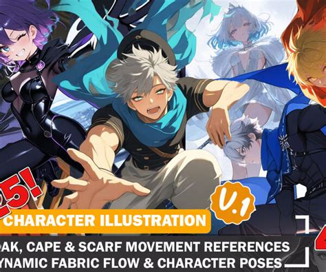 Artstation 525 Cloak Cape And Scarf Movement References Dynamic