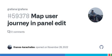 Map User Journey In Panel Edit · Issue 59378 · Grafanagrafana · Github