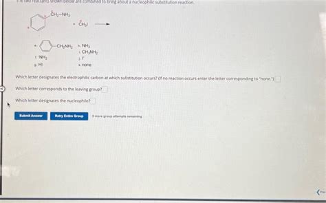 Solved The Two Reactants Shown Below Are Combined To Bring Chegg Com