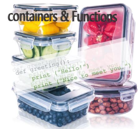 Container Objects And Functions In Python OneGradeUp
