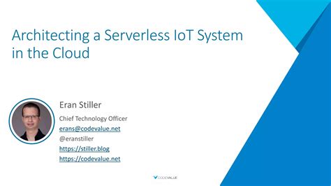Architecting A Serverless Iot System In The Cloud Ppt