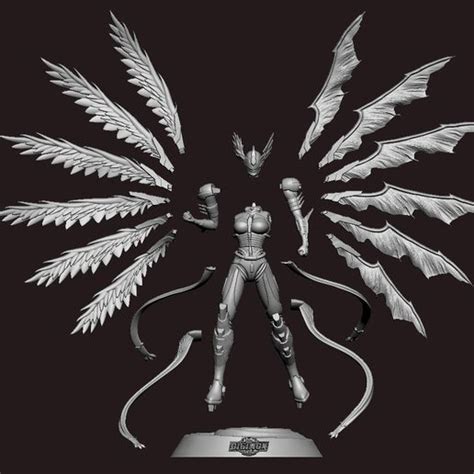 Stl File Mastemon・3d Print Design To Download・cults