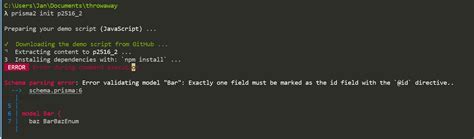 Introspection Crashes On Tables Without Primary Key · Issue 559 · Prismaprisma · Github