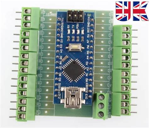 arduino nano v3 0 compatible atmega328 ch340 chip with screw terminal uk stock £7 99 picclick uk