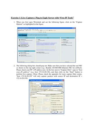 Uccn May Lab Wireshark Analysis Live Capture PDF
