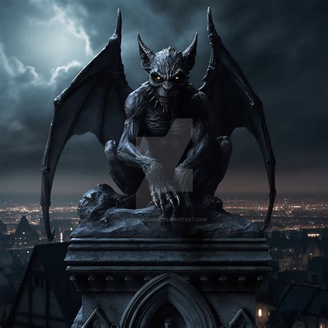 A Realistic Gargoyle By Icedragon4u On Deviantart