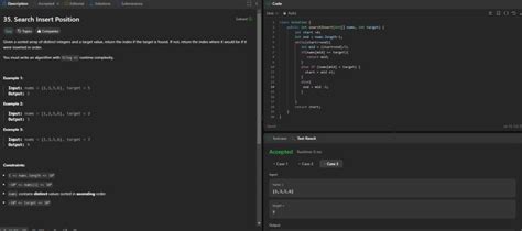 Day 2 Of 100daysdsachallenge Search Insert Position Venkatesh