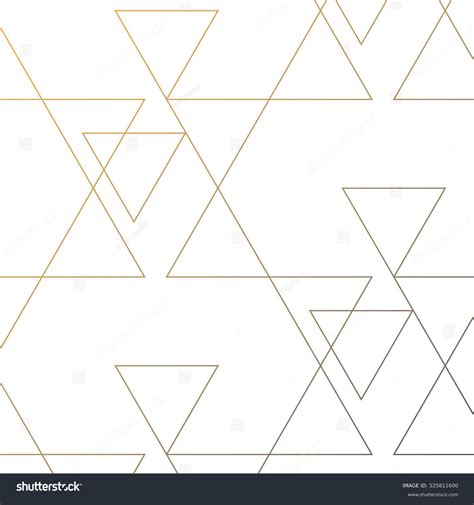 Linear Triangle Vector Pattern Big Small Stock Vector Royalty Free