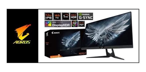Aorus Fi27q P 27 2k Gsync Fsync 165hz 1ms Ips 10bit Hdr Hbr3 Color Negro Mercadolibre
