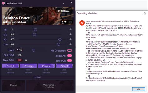 Generating Map Failed · Issue 45 · Funorangeosu Trainer · Github