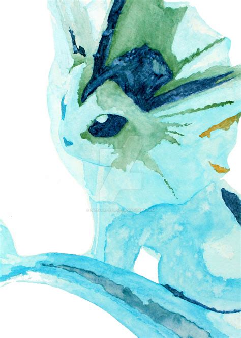 Vaporeon By Dizzykatstudio On Deviantart