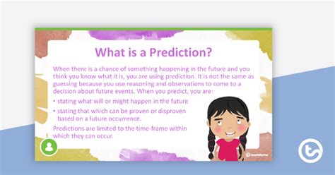 Inference Vs Prediction Presentation Teach Starter