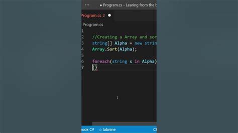 How To Sort A Array Alphabetically C Youtube
