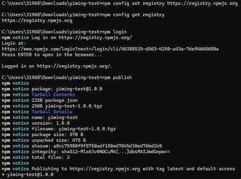 在npm发布自己的组件包 Csdn博客
