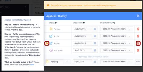 Editing Status History Openapply Help Centre Editing Status History Openapply Help Centre