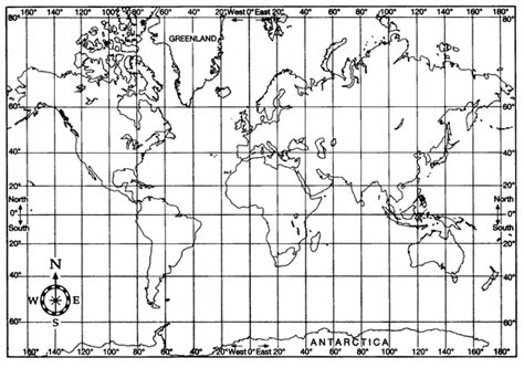 Mercator Projection Map Projections By Openstax Jobilize