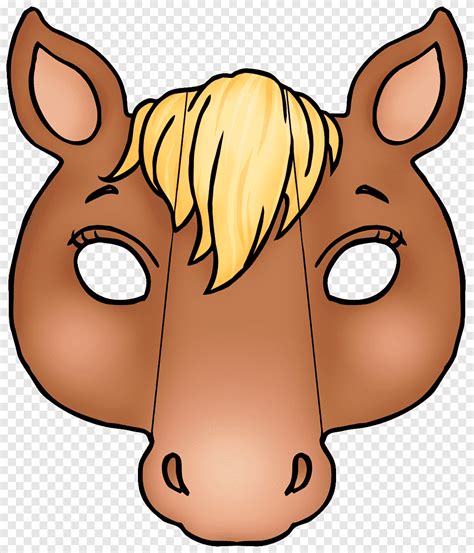 حصان القناع ضربات كتاب تلوين كرنفال الحصان الحصان الطفل Png