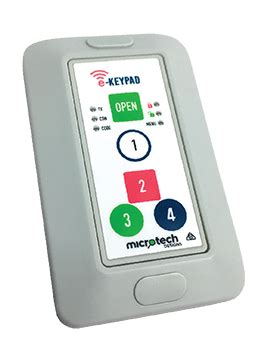 E Keypad Microtech Wireless Vehicle Detection E Keypad From Redlite Security