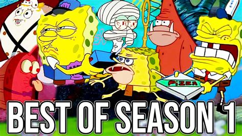 Best Of Spongebob Squarepants Compilation Season 1 Reaction Youtube