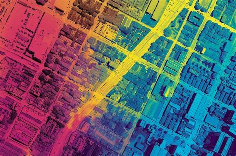 Designing Aidriven Urban Heat Mapping Tools That A Generative Ai Premium Ai Generated Image