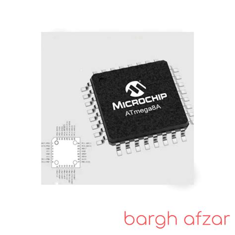 خرید میکروکنترل Atmega8a U پکیج Smd فروشگاه برق افزار