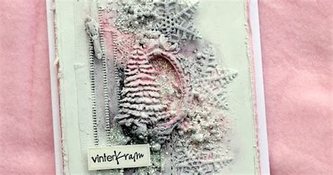 Mezzanotteskapar Mixed Media Made By Katja Wintery Card