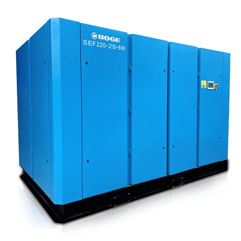 Se双级螺杆空压机45 450kw，压力25bar 16bar Boge 压缩机