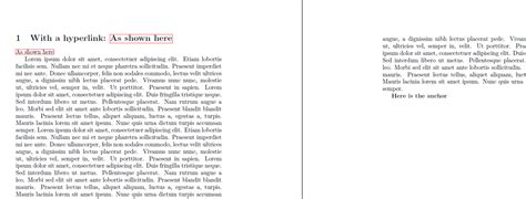 Hyperref Link To Arbitrary Part Of Text TeX LaTeX Stack Exchange