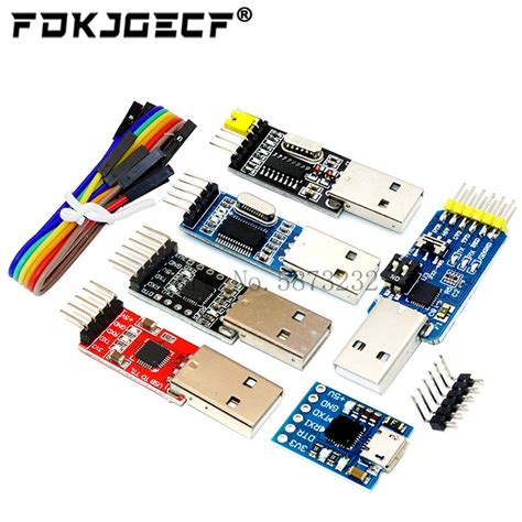 CP Micro USB To UART TTL PIN Connector Module Serial Converter STC Replace FT USB TO