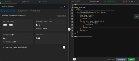 Shiv Gupta On Linkedin Coding Geeksforgeeks Problemsolving