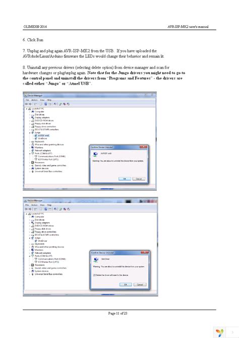 Avr Isp Mk2 Datasheet Pdf Download 10 23 Page Olimex