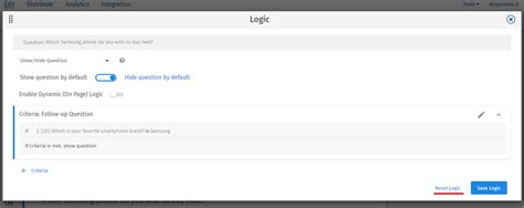 Show Or Hide Question Logic QuestionPro Help Document