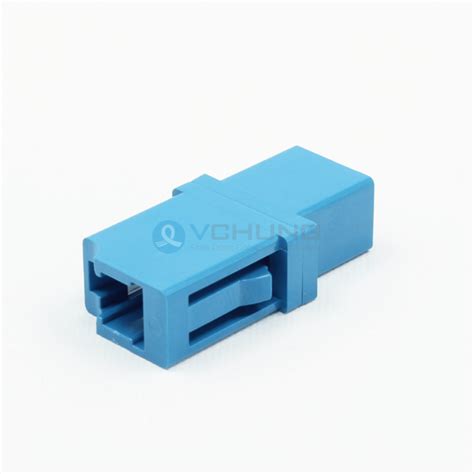 LC Simplex Blue Color Singlemode Adapter No Flange