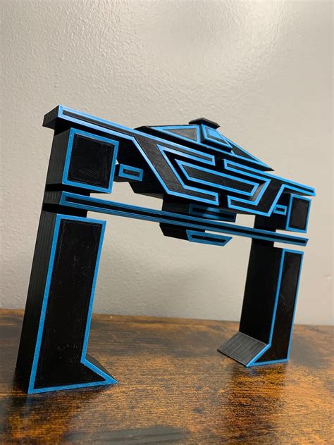 3d printed tron recognizer model etsy