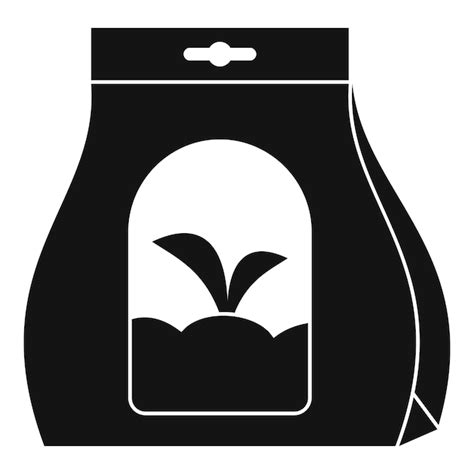 Premium Vector Plant Seed Pack Icon Simple Illustration Of Plant Seed